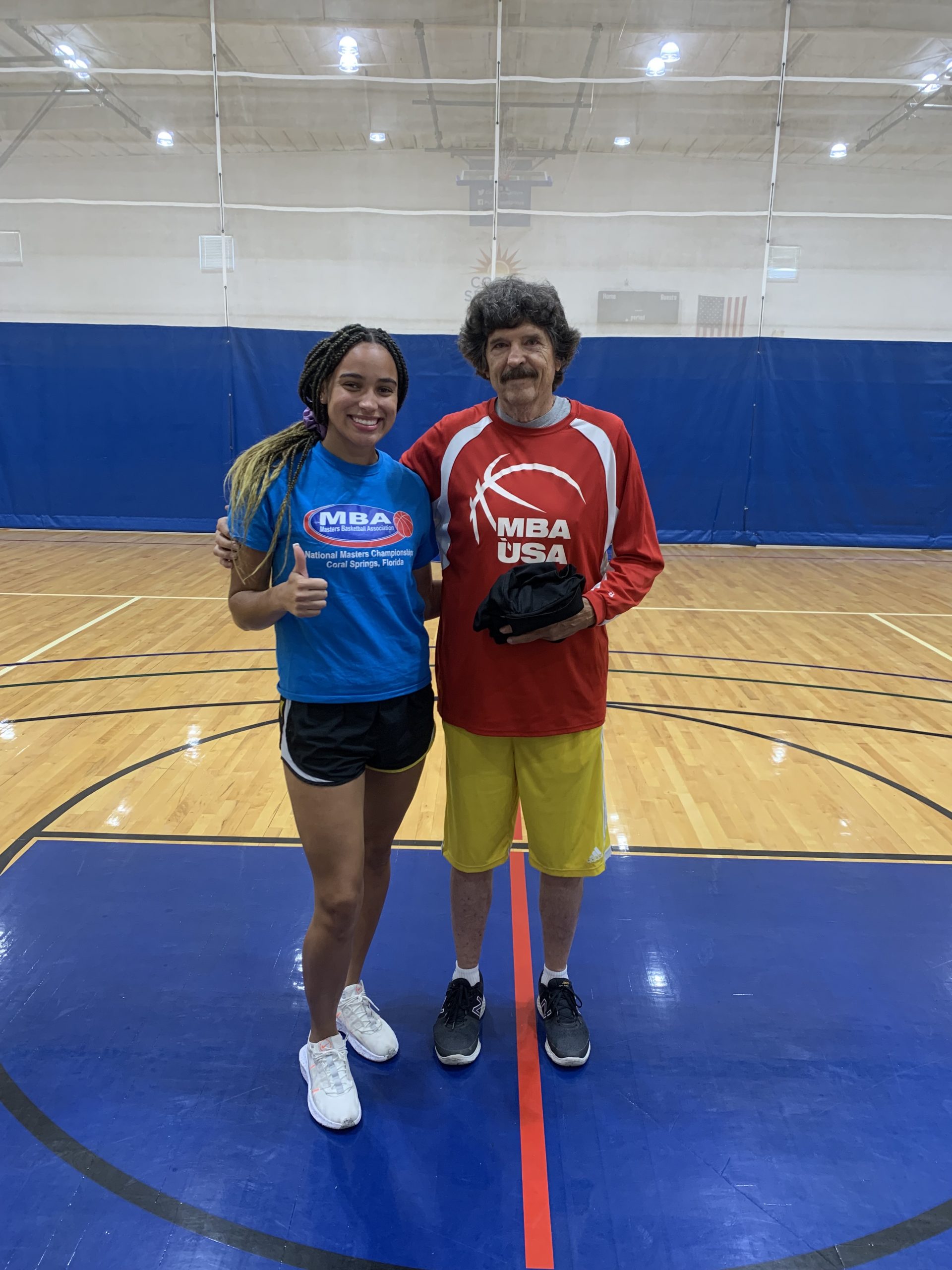 Three-Point Shoot Out - Masters Basketball Association